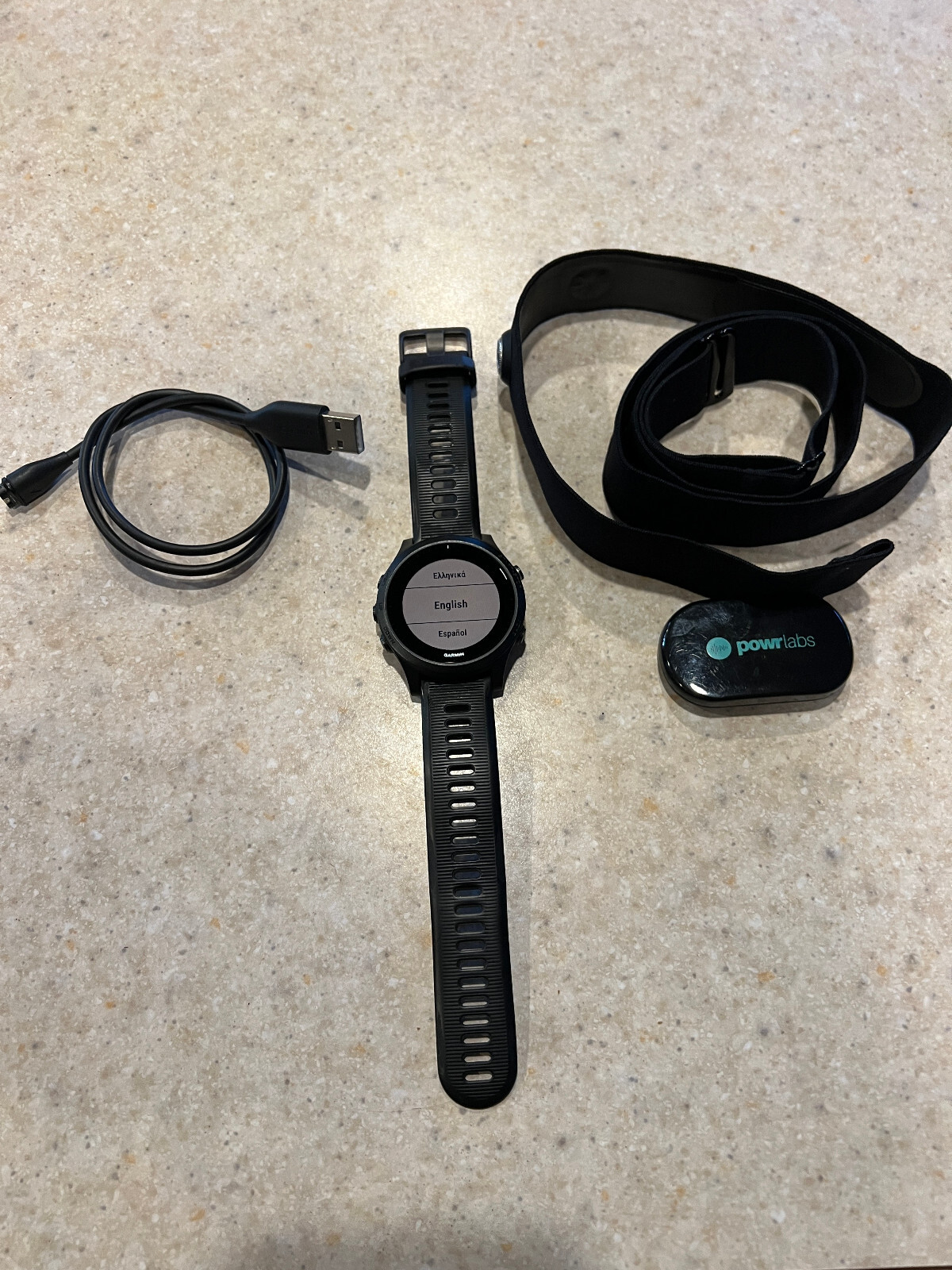Garmin Forerunner 945 Music Running/Triathalon Watch w/ accessories