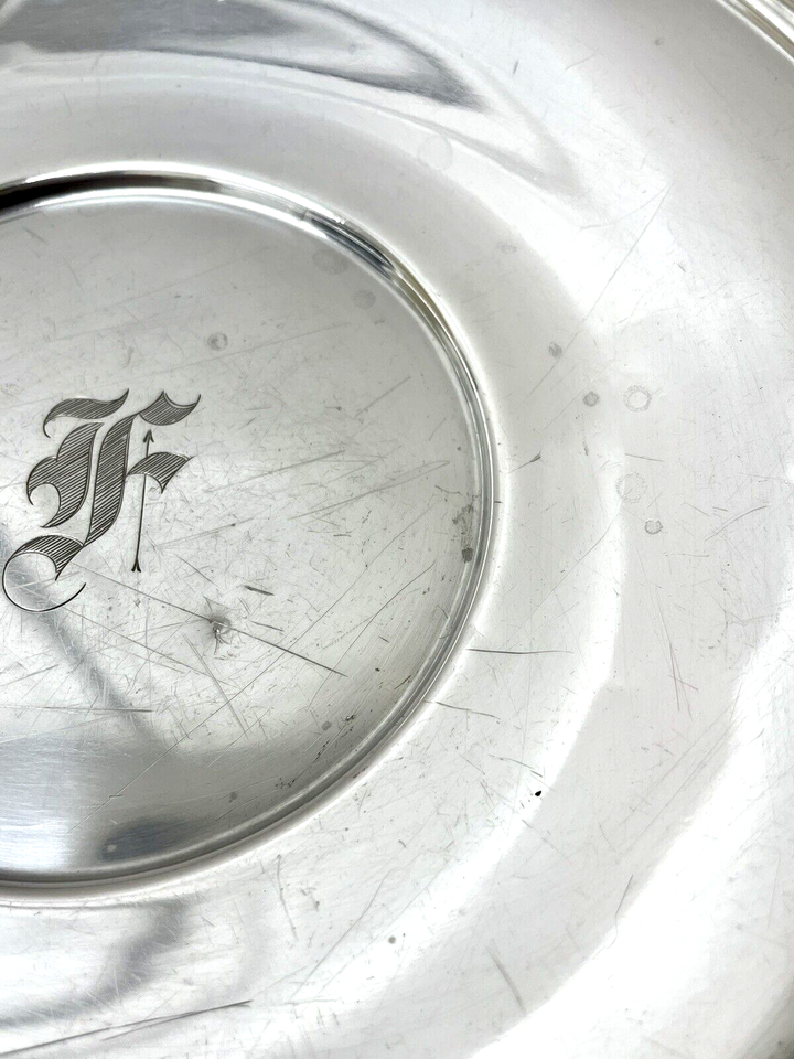 PSCO Preisner Silver Co Sterling Silver Plate 171 Gr. w/Mono 8-3/4 ...