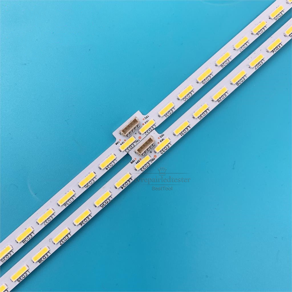 LED Strips for YLS_HRN55_7020_REV2 V1.5 E162061 15521N SYV5541 KD ...