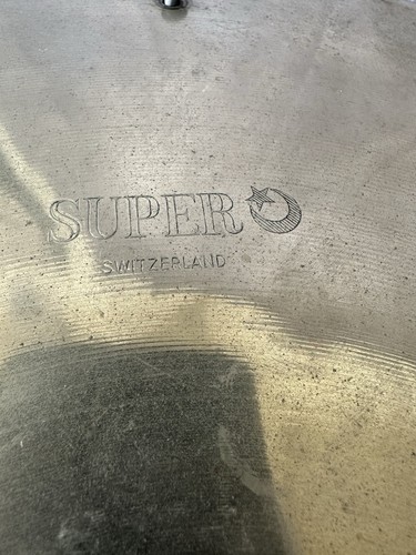 Paiste Super Rivet Cymbal Vintage Missing 2 Rivets No Cracks Look At ...