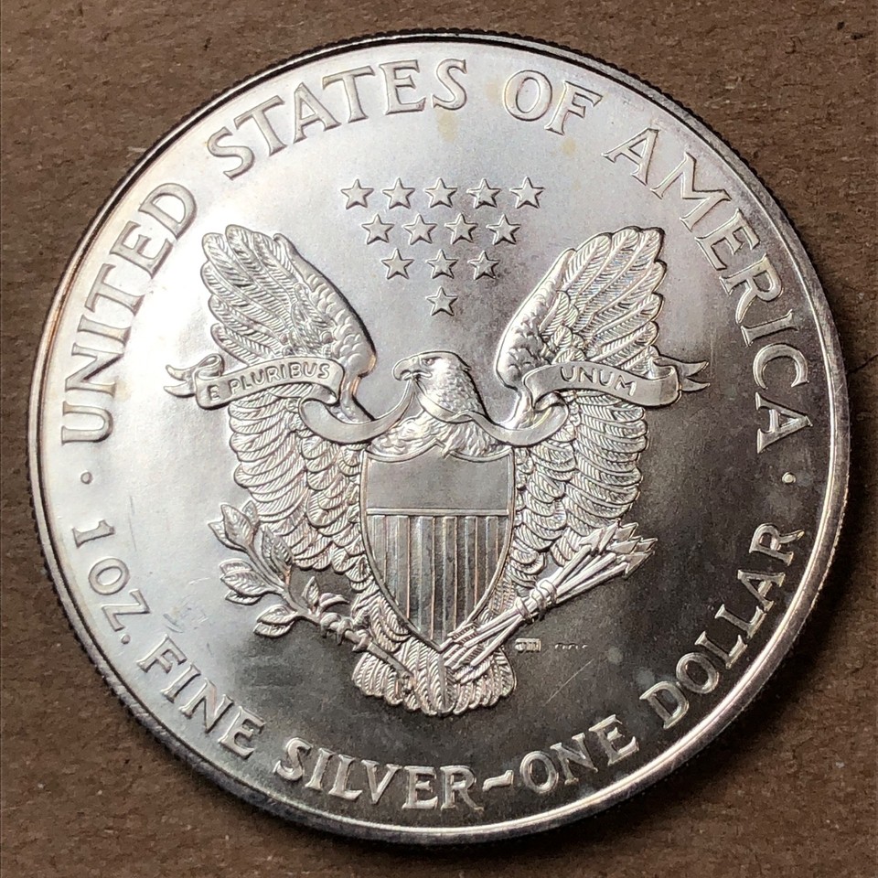 1994 American Silver Eagle Uncirculated Bullion $1 Coin | eBay