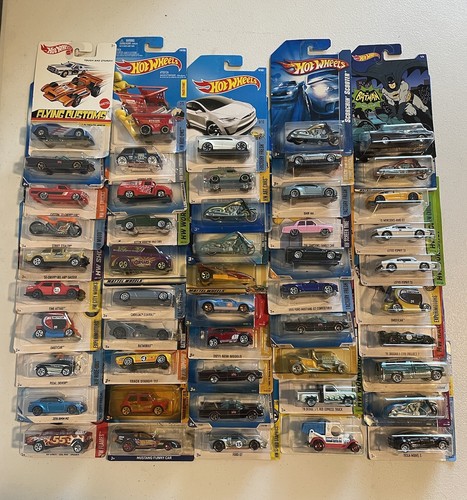 Hot Wheels European Tesla Batmobile Mini Gasser Muscle Delorean Misc ...