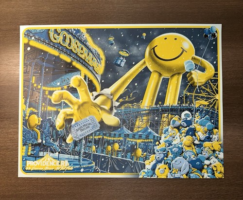 Goosemas 2025 Goose Providence *Yellow Reg* Poster Conscious Alliance ...