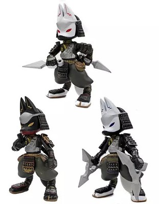 Mini Figure All 3 Types Set "Cyber Carpenter 3rd Class Ninja Fox Fox ...