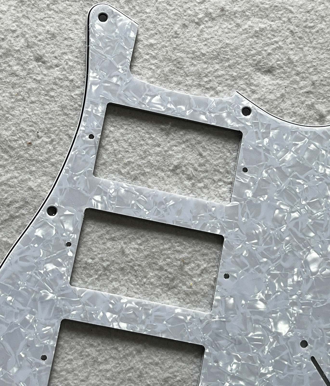 Fits Fender US HHH Stratocaster Guitar Pickguard Scratch Plate,White ...