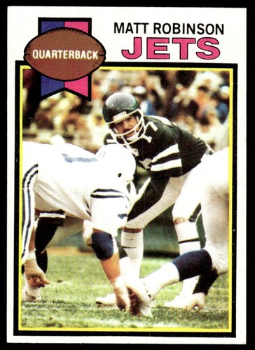1979 Topps Matt Robinson Rookie New York Jets #267 | eBay