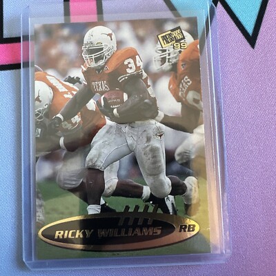 Ricky Williams Texas Longhorns - 1999 Press Pass Football Card #1 RB | eBay