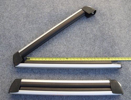 Thule 725 FlatTop 6 Ski Roof Rack 91725 Snow Board Locking W/Key NO ...