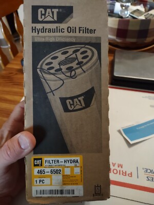 GENUINE OEM CAT 465-6502 HYDRAULIC OIL FILTER USA 🇺🇸 4656502 | eBay