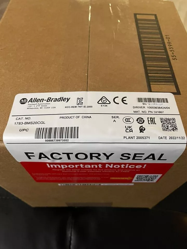 1783-BMS10CGL New Allen Bradley Stratix 5700 10 Port Managed Switch ...