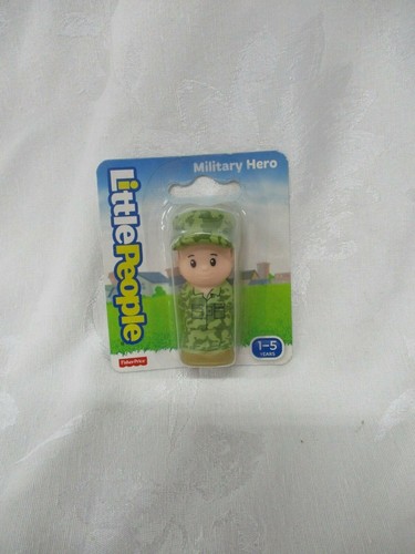 Fisher Price Little People Community Helper Military Hero Soldier Camo ...