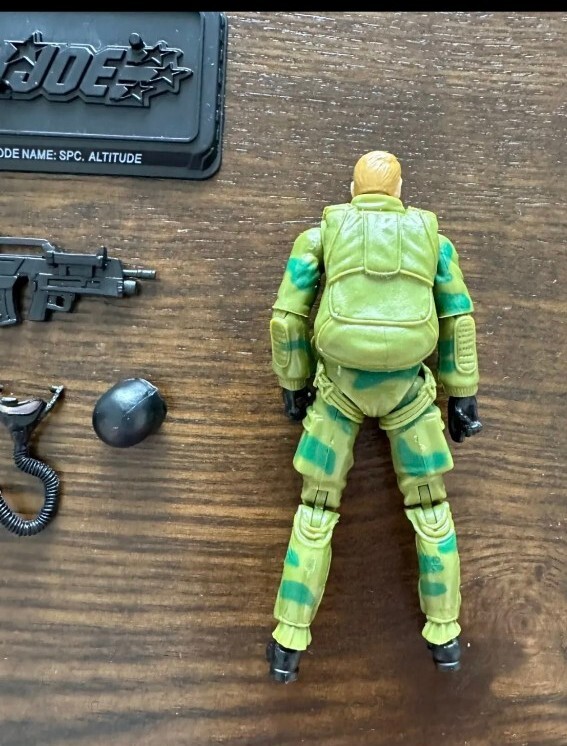 GI JOE ASSAULT ON COBRA ISLAND SPC ALTITUDE V1 RIPCORD 25TH HASBRO 2009 ...