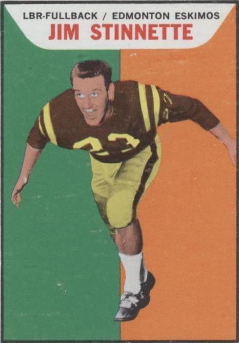 1965 Topps CFL - Jim Stinnette #42 for sale online | eBay