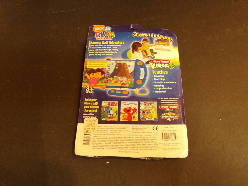 Dora The Explorer Story Book Tele Story Cartridge BOUNCY BALL ADVENTURE ...