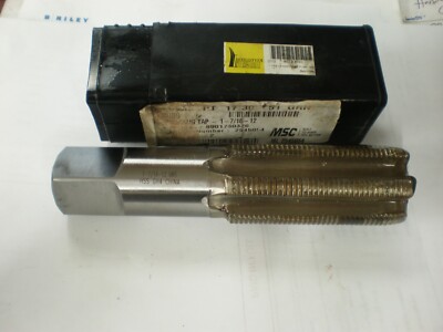 1-7/16 12 TPI NEW PLUG TAP | eBay