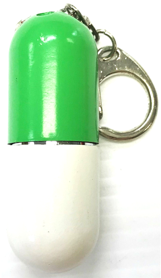 HHB Collectible Novelty Pill Design Refillable Lighter W/ Key Chain ...