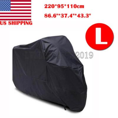 L Motorcycle Bike Cover Sun UV Protector For Yamaha YZF R1 R3 R6 R6S | eBay