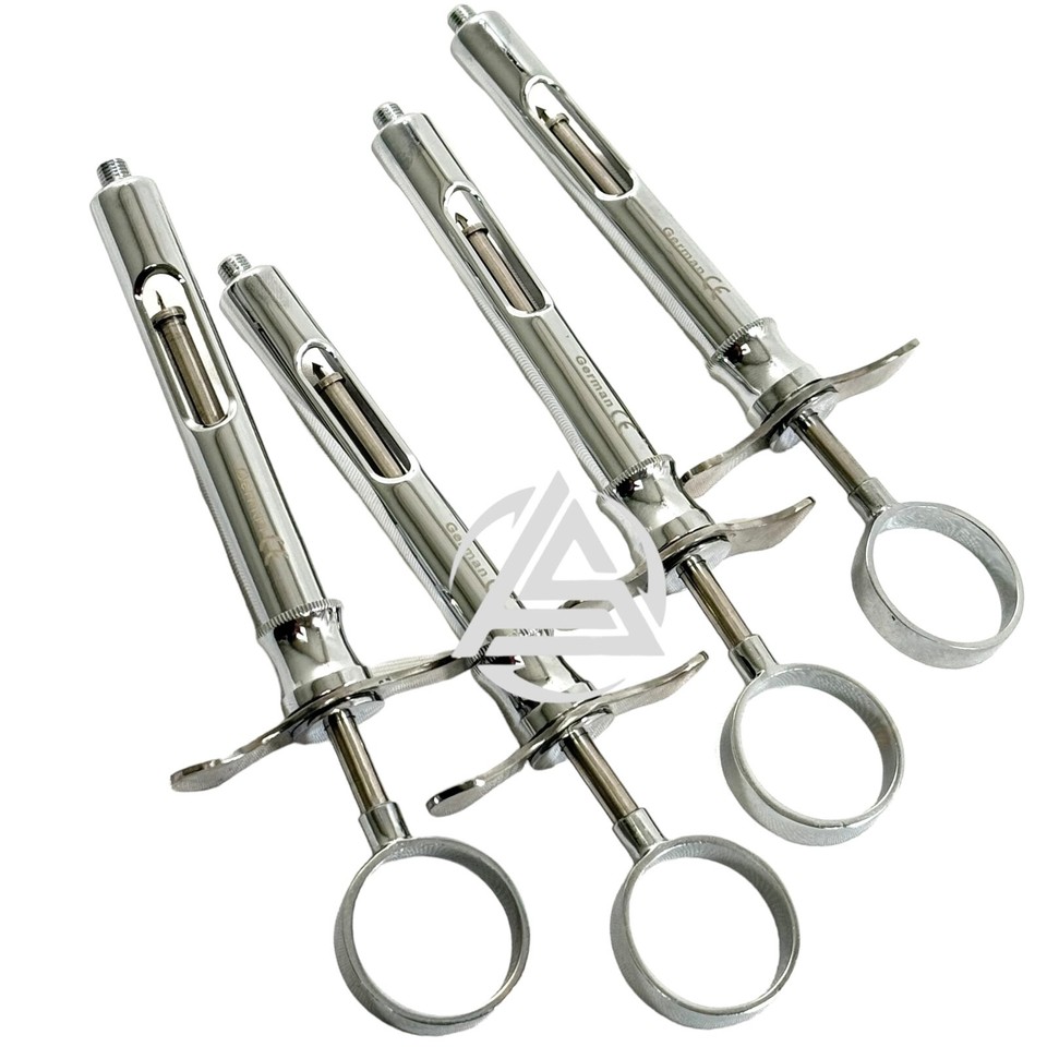 4 Premium Dental Anesthetic Syringe Self-Aspirating 1.8CC-Dental ...