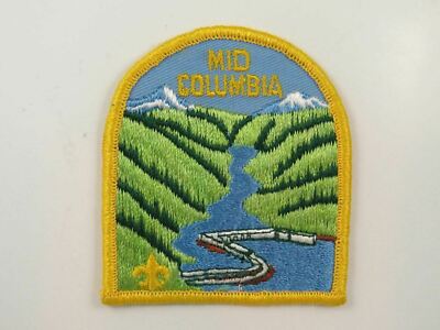 Mid Columbia Patch YELLOW Border [C-1385] | eBay