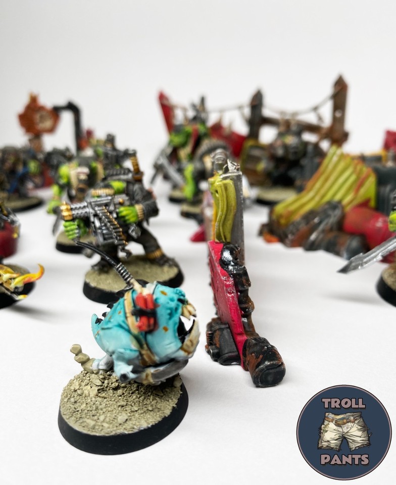 Warhammer 40k - Orks - Kill Team: Ork Kommandos and Scenery | eBay