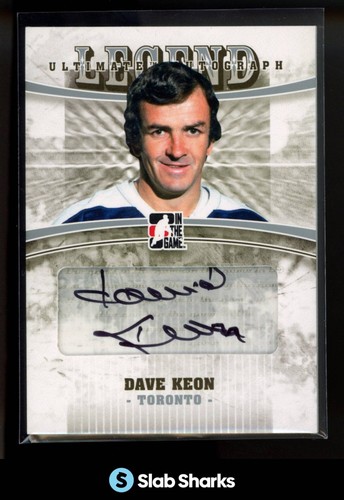 2009 IN THE GAME ULTIMATE DAVE KEON LEGEND AUTO | eBay