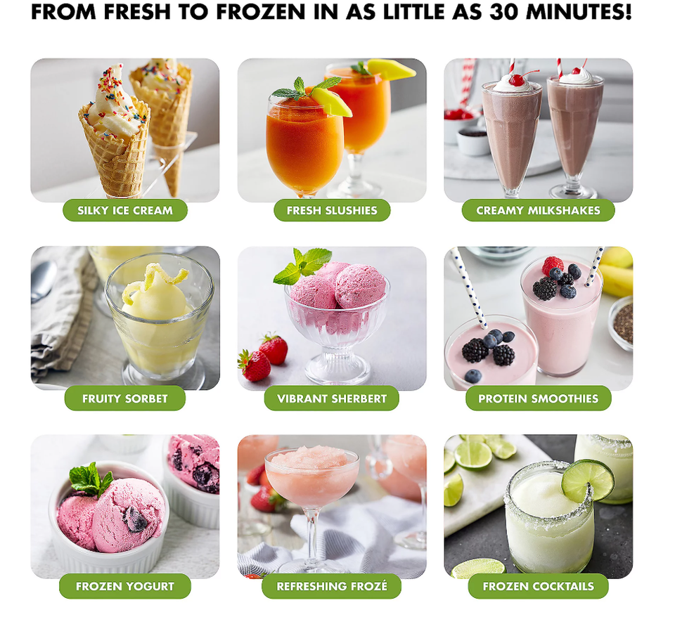 [SALE] GreenPan Frost 6-in-1 Ice Cream & Frozen Drink Maker - NO IMPORT ...