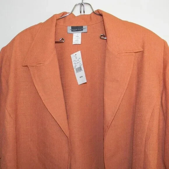 Maggie Barnes Womens Plus Size 22W Copper Color Jacket/Blazer NWT | eBay