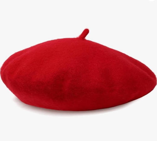 Nollia Unisex Wool/ Acrylic Blend Beret Red Color New Dry Clean Only | eBay
