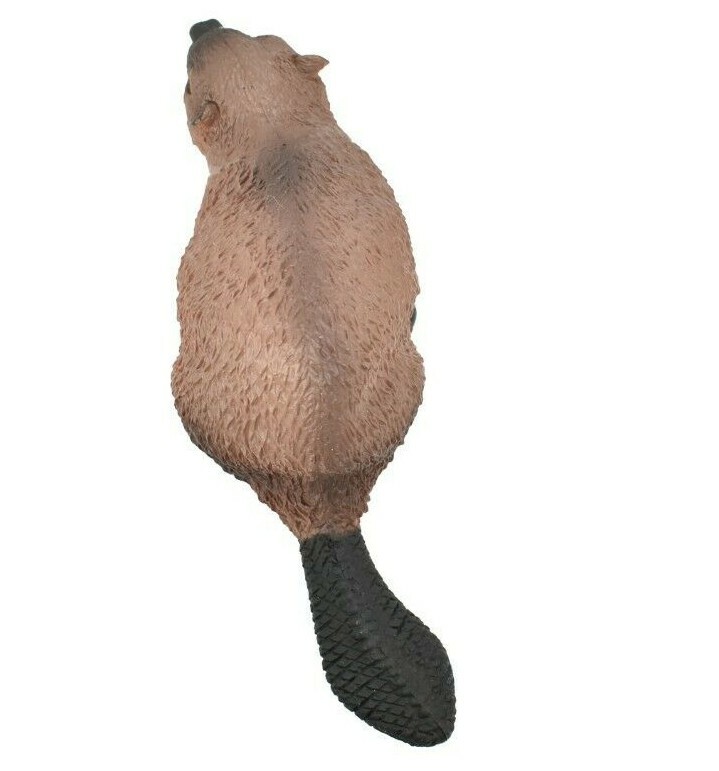 Beaver Toy Plastic Animal, Toy, Kids Gift, Realistic Figurine 5 1/2 ...