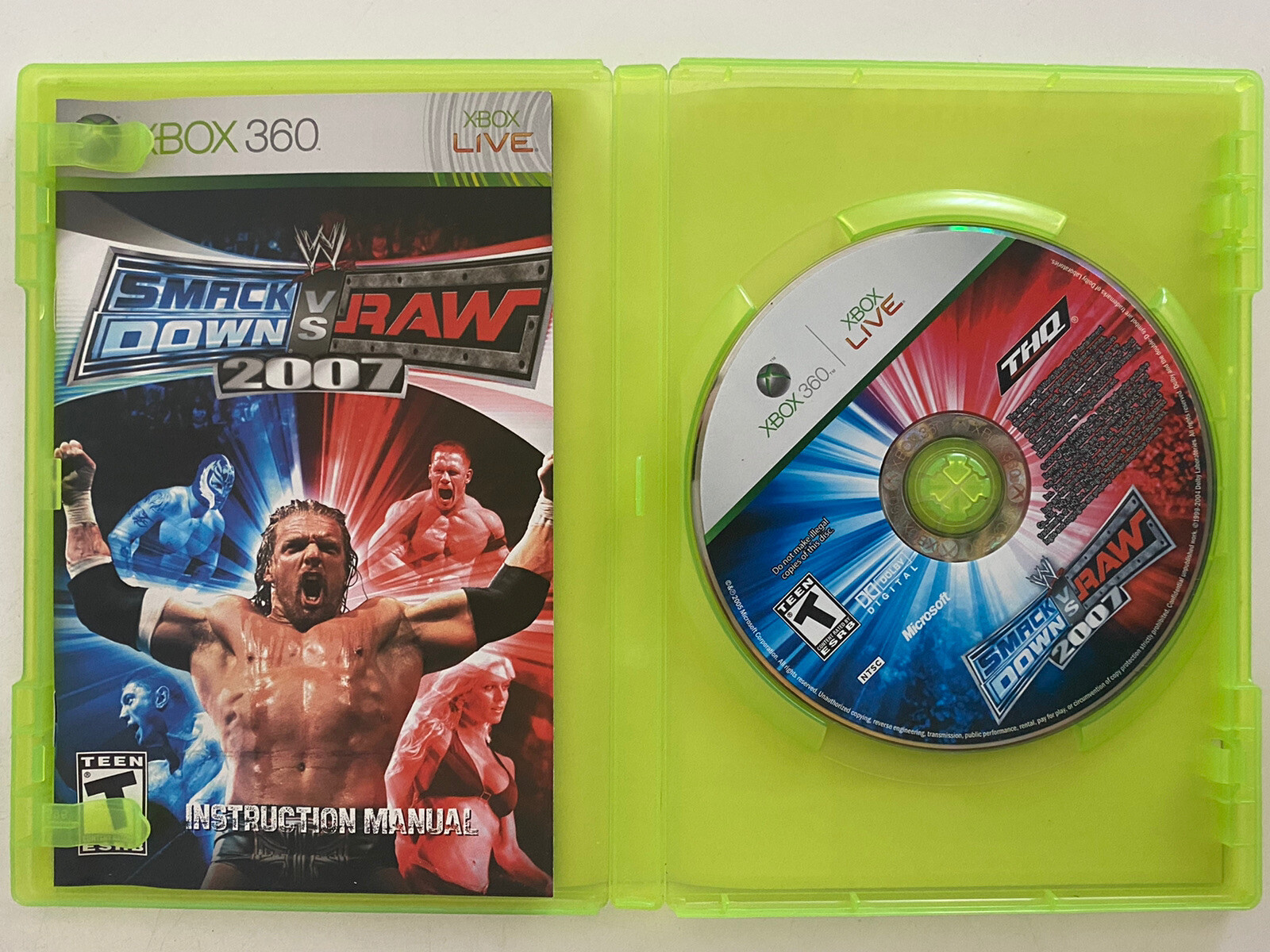 Wwe Smackdown Vs Raw 2007 - Microsoft Xbox 360 for sale online | eBay