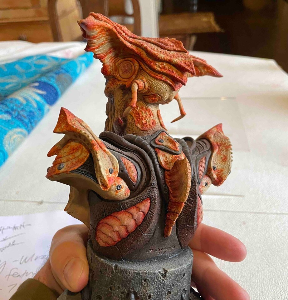 BILL BASSO – THE AMBASSADOR – ELDRITCH DESIGN – RARE PAINTED RESIN ...