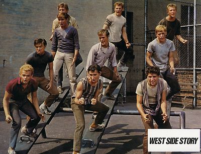 TUCKER SMITH TONY MORDENTE WEST SIDE STORY 1960 PHOTO VINTAGE LOBBY ...
