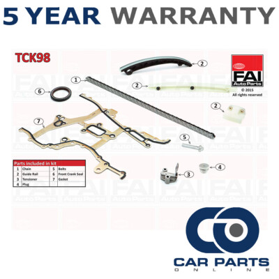 Timing Chain Kit CPO Fits Vauxhall Corsa Astra Meriva Adam Mokka 1.2 1. ...