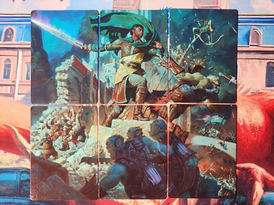 Aragorn Panorama 6-Card Art Set Scene Box Lord of the Rings Magic MTG ...