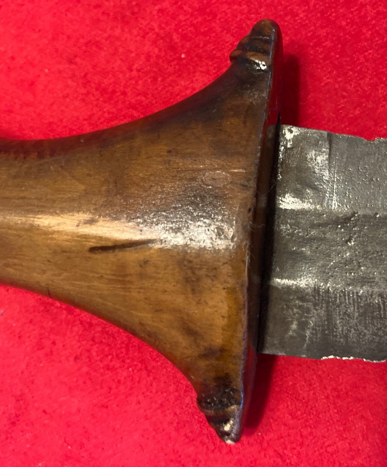 19th/Early 20th, Arab Khanjar/Jambiya dagger, hand forged blade ...