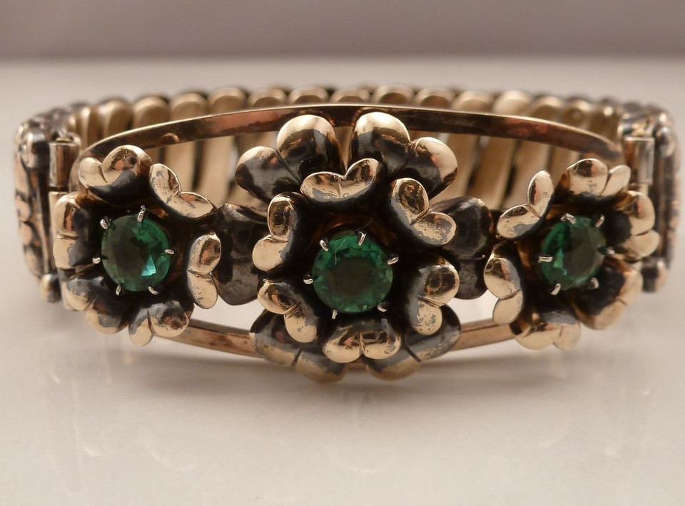 Vintage Bracelet LUSTERN LS Louis Stern Sterling Silver Bangle Bracelet ...