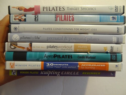 Lot of 8 DVDs - PILATES (Various Titles - See Photographs) | eBay