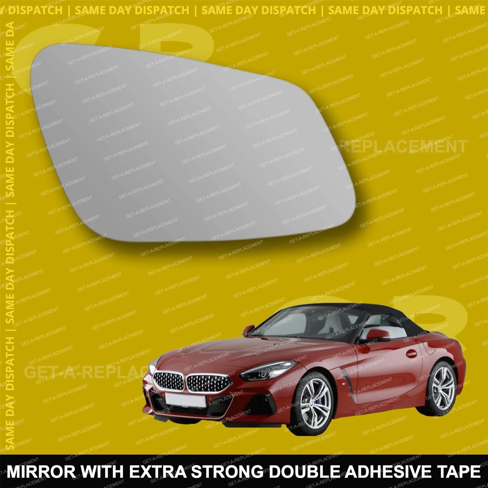 For BMW Z4 G29 wing mirror glass 19-24 Right Driver side Spherical | eBay