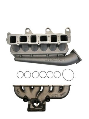 R36 3,6 / 3,2 turbo Ansaugbrücke + Abgaskrümmer intake + exhaust ...