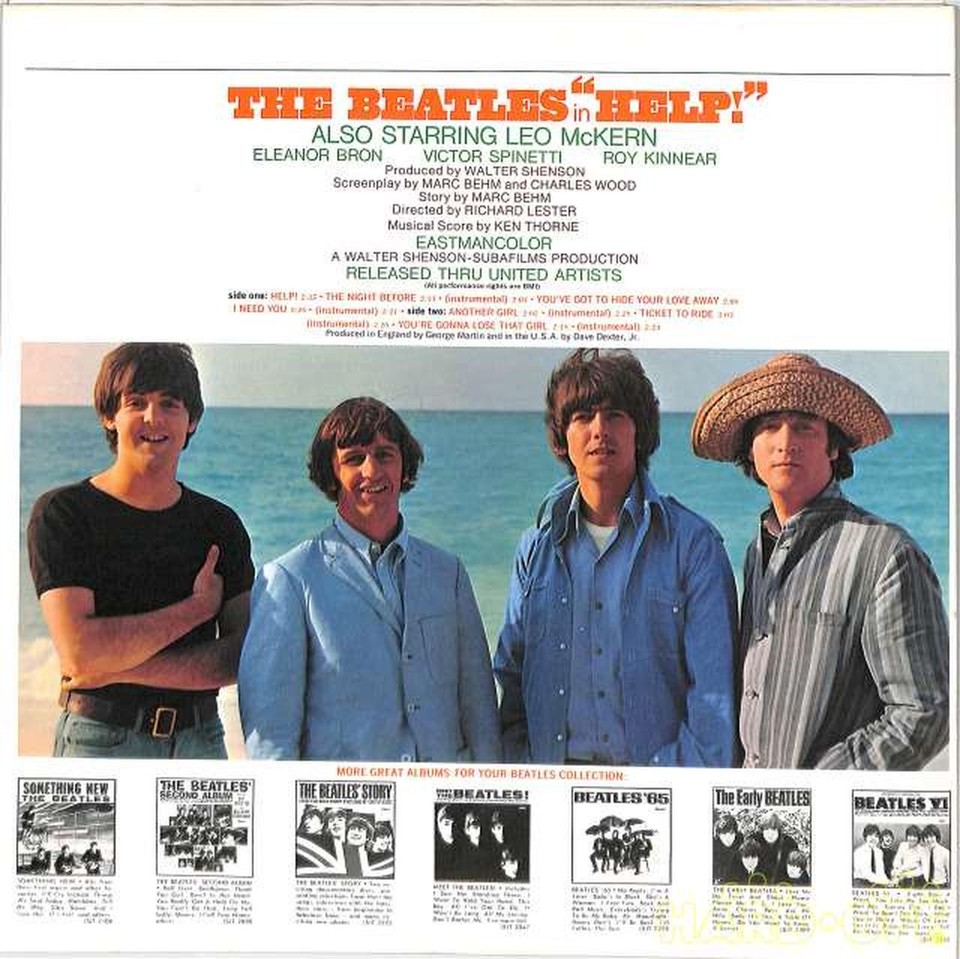 The Beatles Help Model No. SMAS 2386 Capitol (Imported USA) | eBay