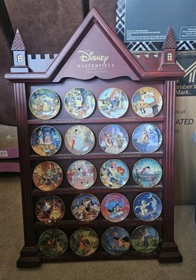 Complete Disney Masterpiece Mini Plate Collection COA, Original Boxes ...