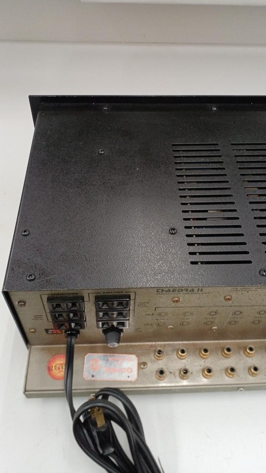 GAS THAEDRA II Great American Sound Thaedra Control Pre Amplifier Black ...