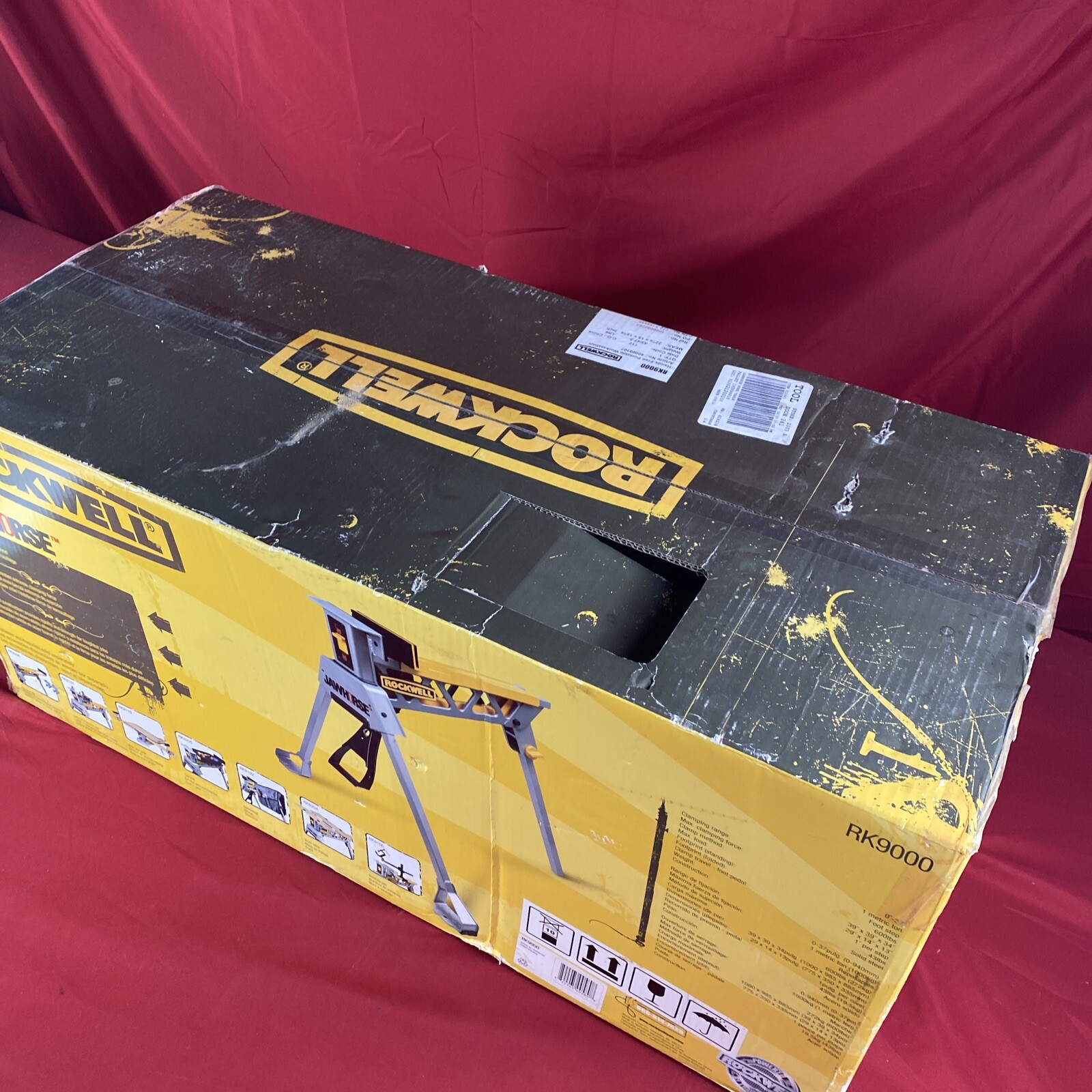 Rockwell RK9000 Jawhorse Portable Workstation With Rk9109 for sale ...