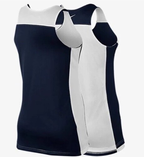 NIKE REVERSIBLE TANK RUNNING TOP BRAND NEW WITH TAGS 18 2XL WHITE BLACK ...