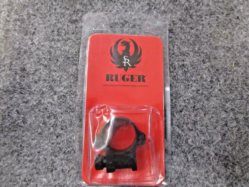 Ruger 1" Scope Ring Medium Matte Black 4BHM | eBay