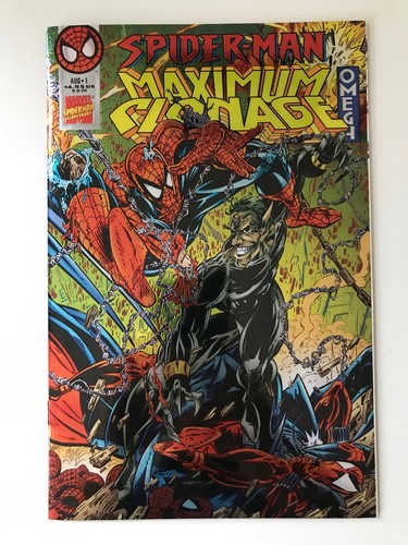 Spider-Man Maximum Clonage Omega Vol 1 #1 Marvel Comics Aug 1995 MT ...