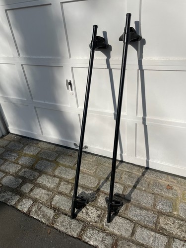 4 YAKIMA Q TOWERS WITH LOCKS, KEY ,PADS ,CLIPS, FOR ROOF RACK | eBay