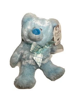 NWT Baby Ganz Collection- My First Teddy Bear Plush Blue Lovey 9 ...