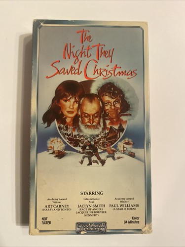 The Night They Saved Christmas VHS Very Good Art Carney Jaclyn Smith | eBay