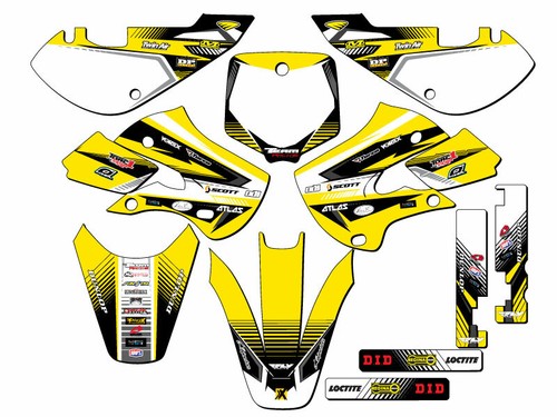 2000-2006 Suzuki RM 65 RM65 Graphique Autocollants Stickers 2001 2002 ...